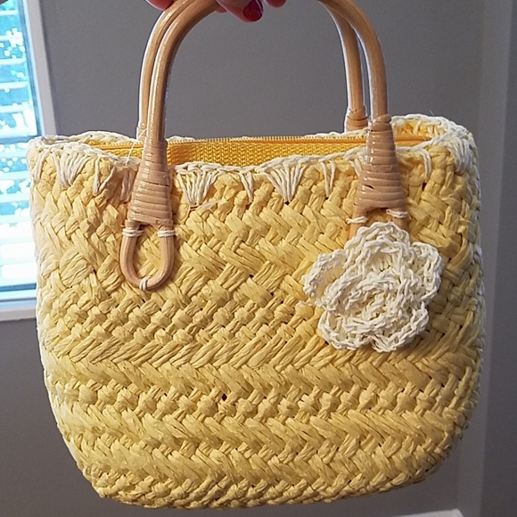 Hand Woven | Bags | New Hand Woven Straw Basket Bag | Poshmark